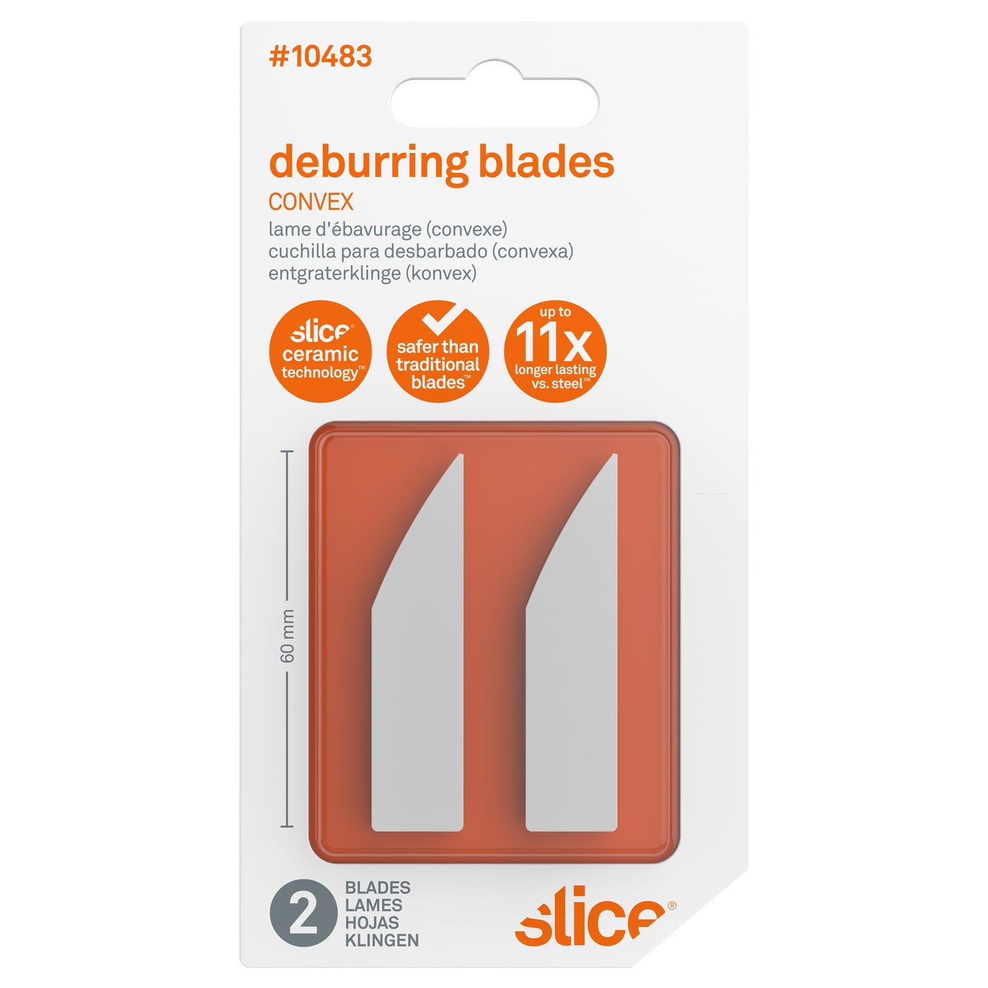 Deburring Blades (Convex) | Slice