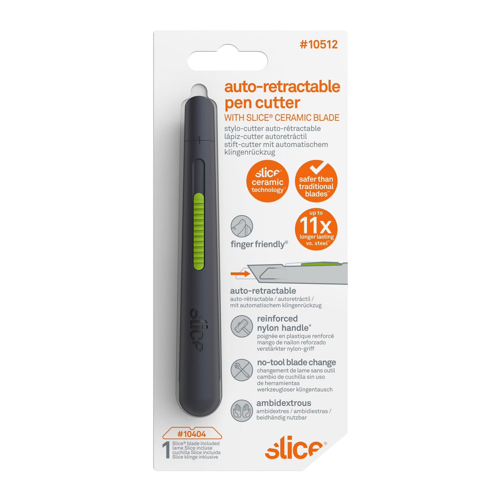 Auto-Retractable Pen Cutter | Slice
