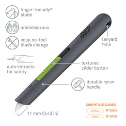 Auto-Retractable Pen Cutter | Slice