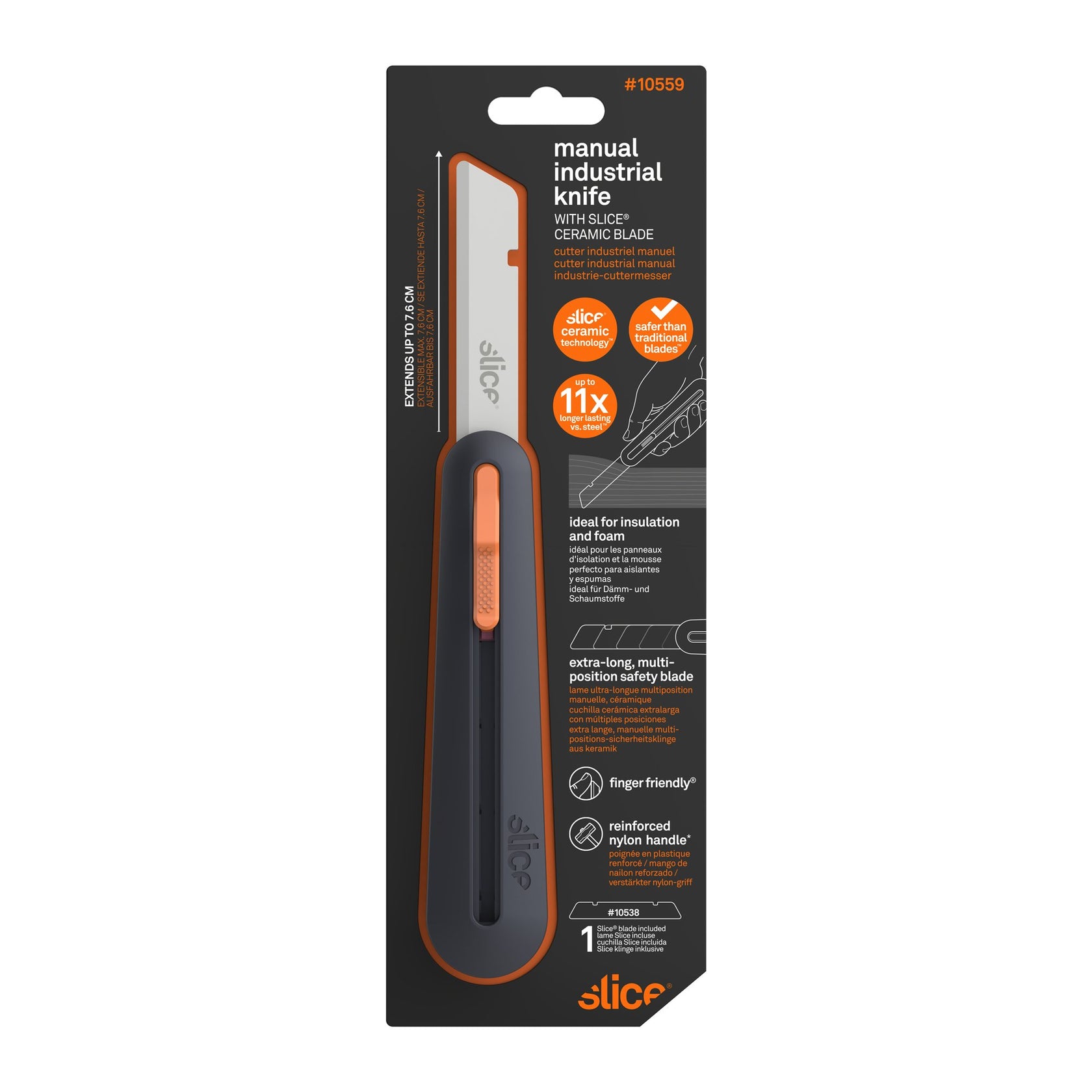 Manual Industrial Knife | Slice